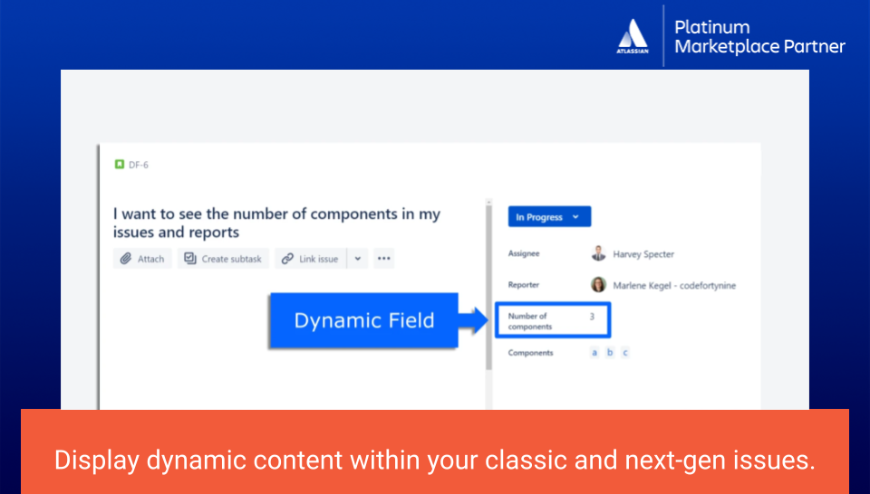 Dynamic Custom Fields for Jira